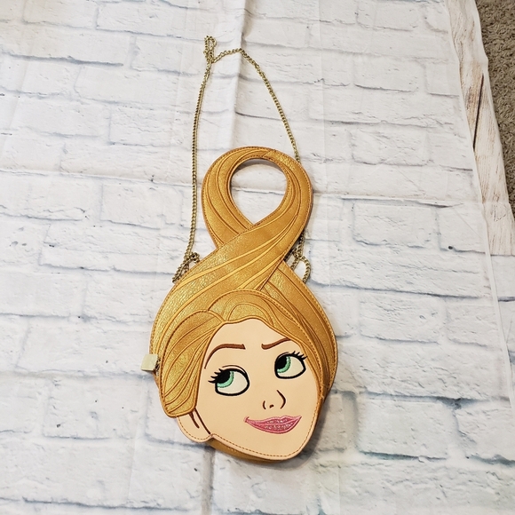 Disney | Bags | Disney Danielle Nicole Tangled Rapunzel Crossbody ...